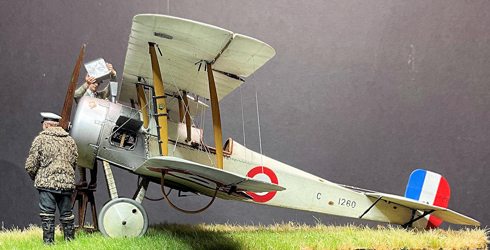 1:32nd scale Bristol Scout C - Ready for Inspection - Large Scale Planes